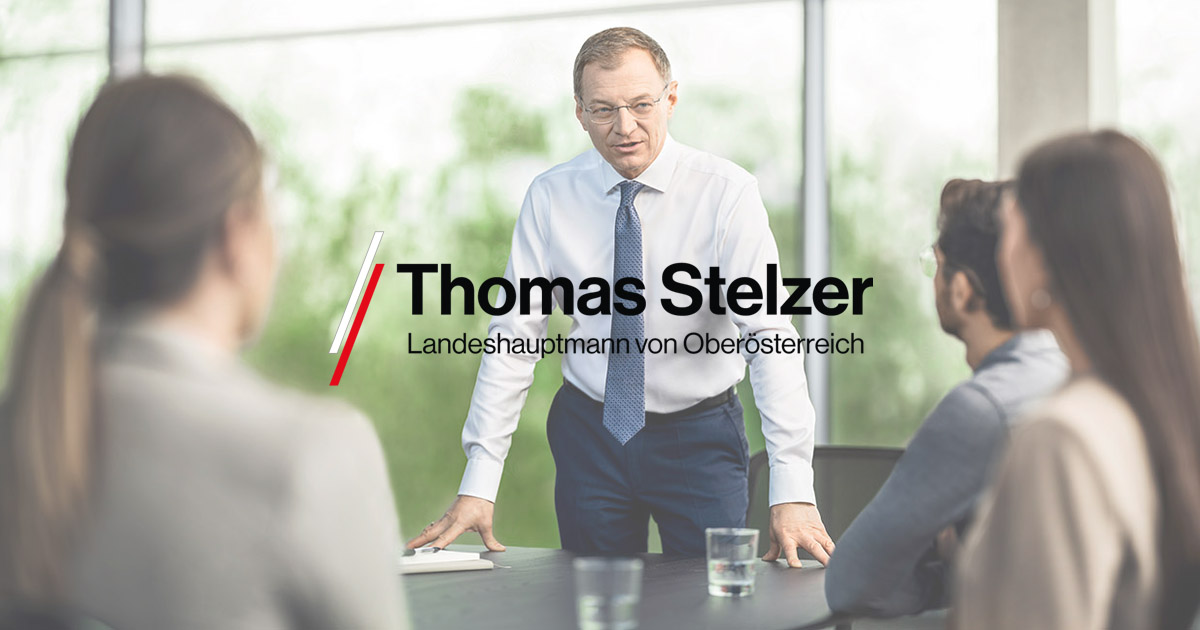 Über mich - Landeshauptmann Thomas Stelzer